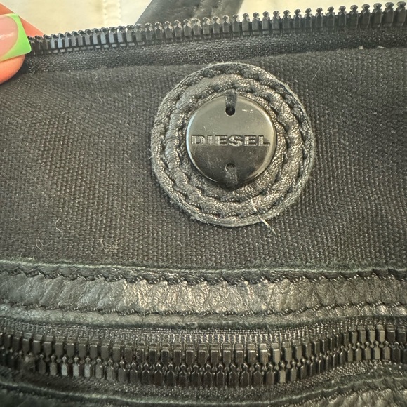 Diesel | Bags | Dieselbagblackrealleather | Poshmark